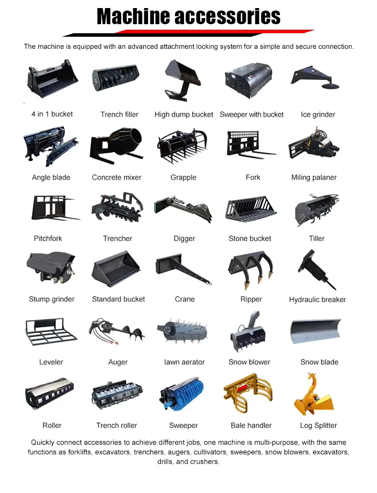 YC-45 Wheel Skid Steer Loader China factory_China manufacture_China ...